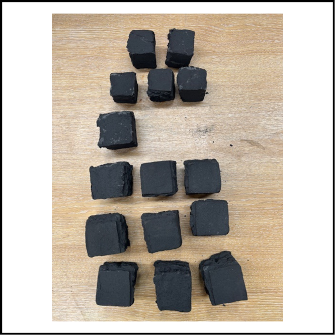 H/M 460 Broken Coal Set