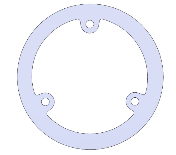 FP/X 4/5 Blank Plate Gasket