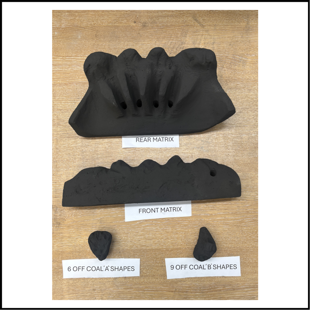 Focus HE Slimline Complete Coal Set