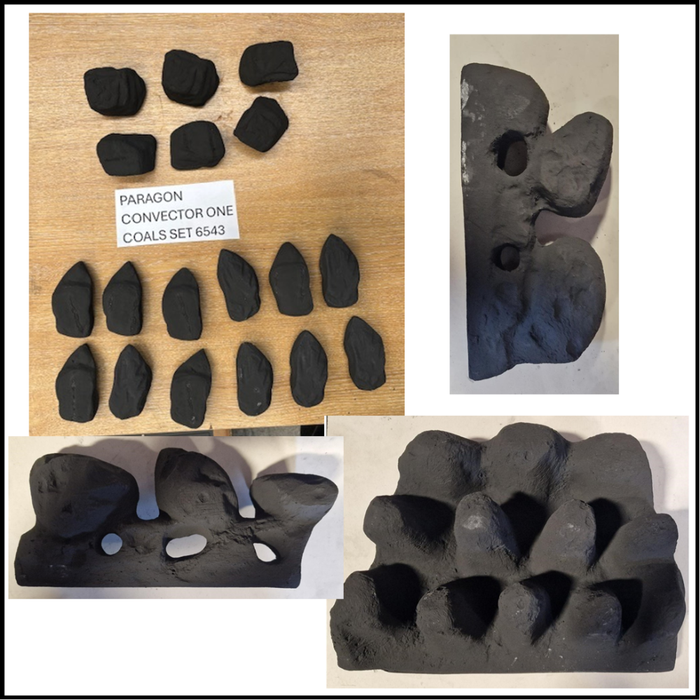 Convector One Complete Coal Set